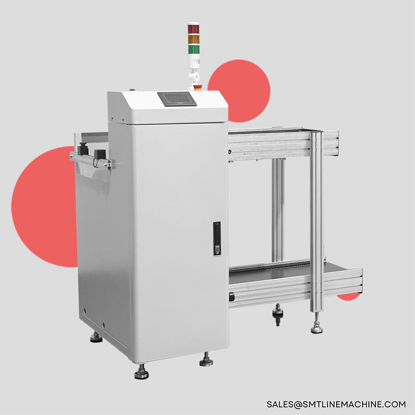HNY-BL250 SMT automatische PCB-Lademaschine von links nach rechts/von rechts nach links mit Magazine
